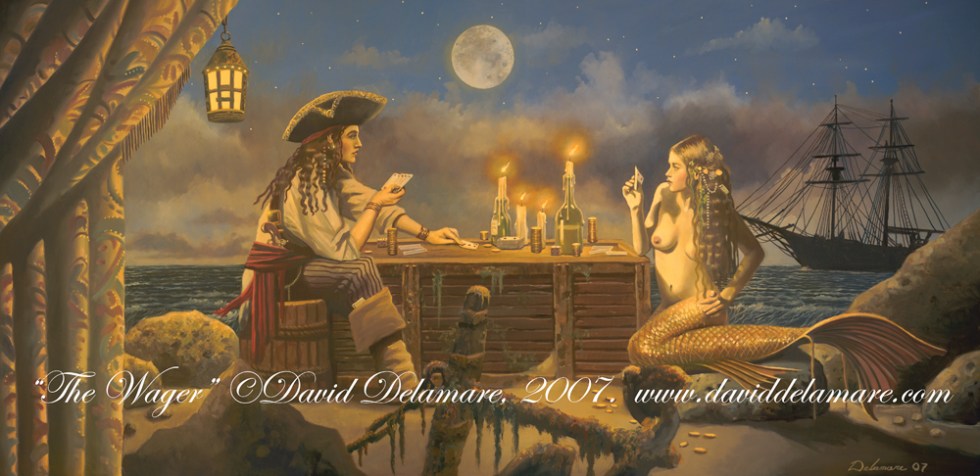 Artist David Delamare and His Many Many Mermaids | I am a mermaid